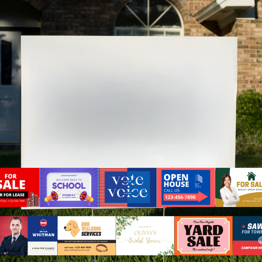 Custom Yard Signs | Design Your Yard Sign Now – Legit Fast Printing