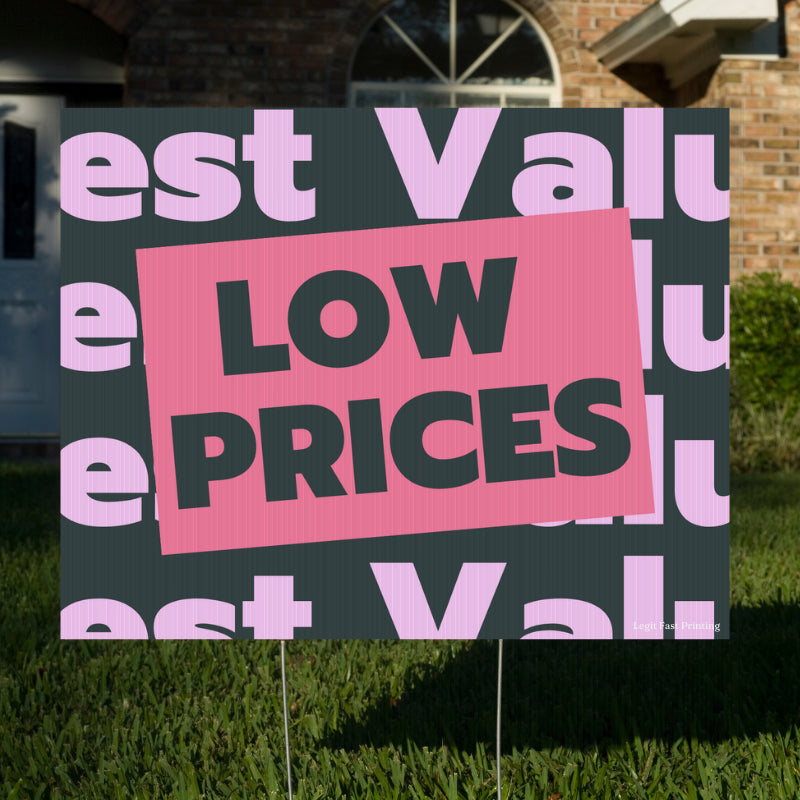 Custom Printed Yard Signs for Any Occasion | Design Your Own Sign Today ...